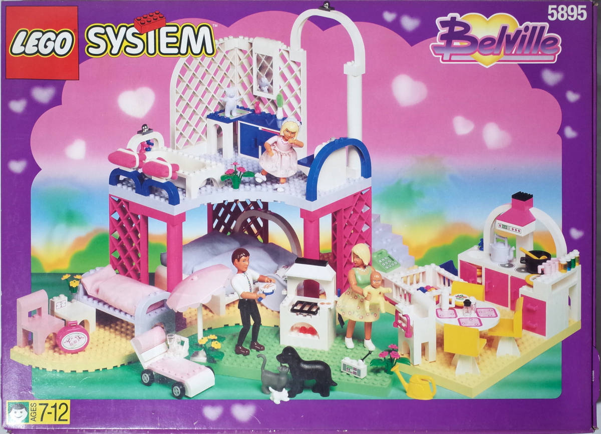 ビンテージ 日本未発売 LEGO レゴ 5895 ヴィラ ベルビル Villa Belville 1996年製(その他)｜売買された ...