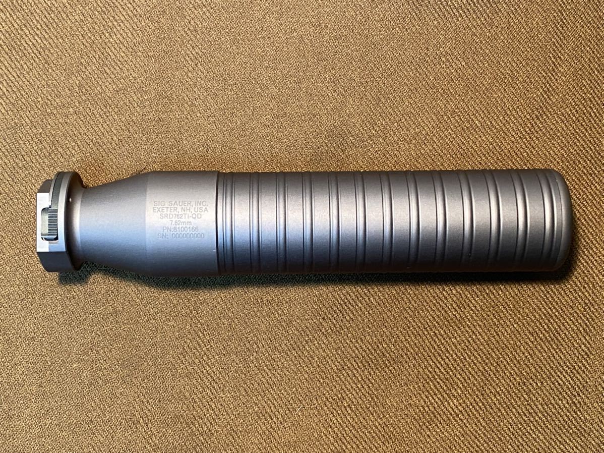 ラス1 訳あり SIG MCX SRD762Ti-QD サイレンサー 単品 サプレッサー Virtus LVAW cag rattler ...
