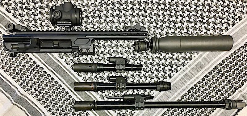 ラス1 訳あり SIG MCX SRD762Ti-QD サイレンサー 単品 サプレッサー Virtus LVAW cag rattler ...