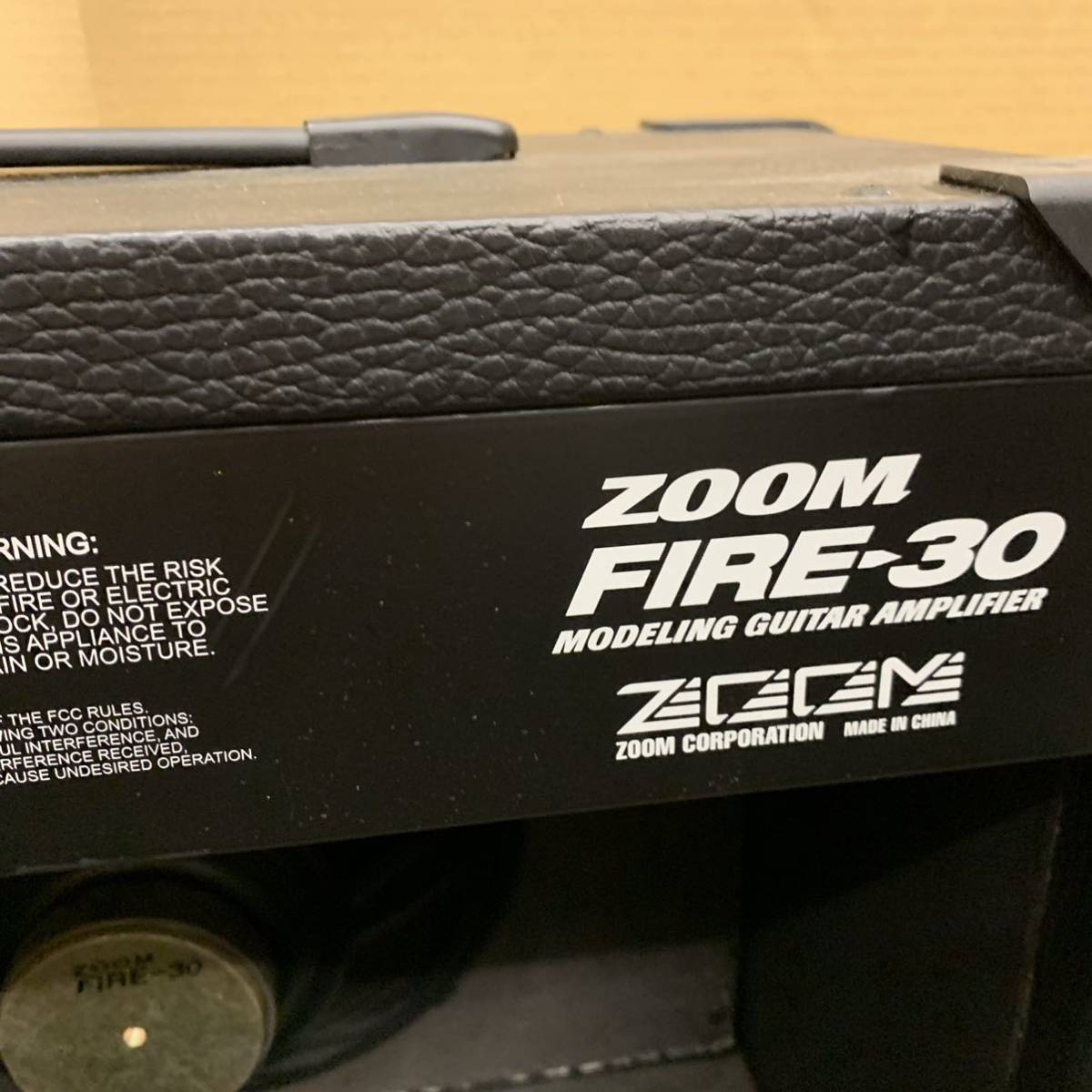 ZOOM FIRE-30 MODELING GUITER AMPLIFIER ギターアンプ 通電確認のみ 現状品(ギターアンプ)｜売買された ...