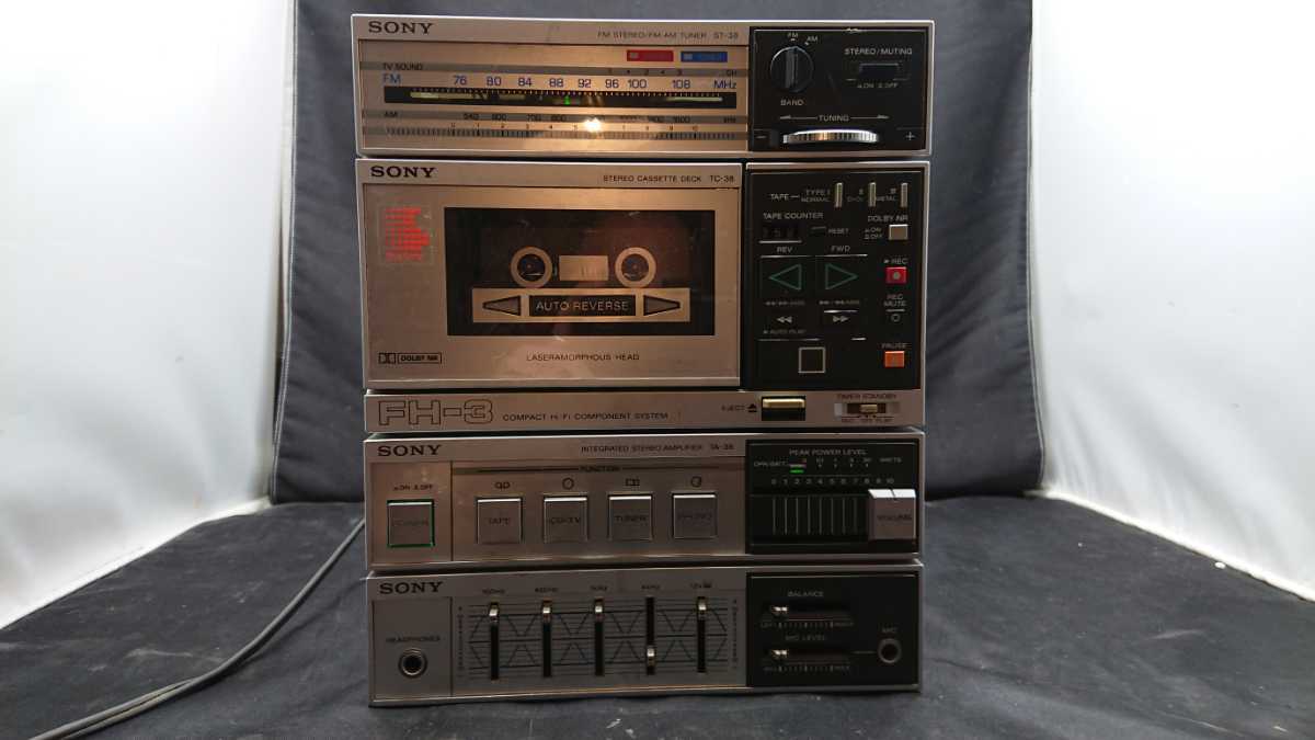 SONY ソニー オーディオ機器 st-38 tc-38 ta-38 通電のみ確認済 現状扱い(一般)｜売買されたオークション情報、yahoo ...