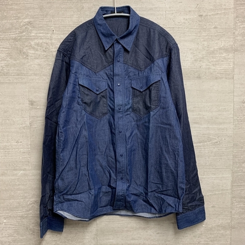LAD MUSICIAN ラッドミュージシャン 切替 デニムシャツ 2112-122 インディゴ 42 中目黒b09(ラッドミュージシャン)｜売買されたオークション情報、yahooの商品情報を ...