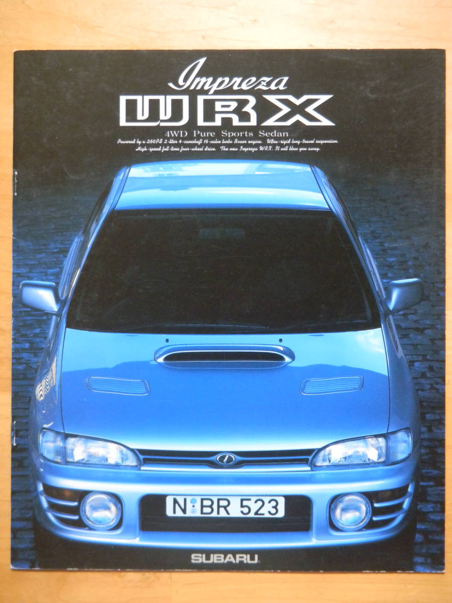 SUBARU Impreza スバル インプレッサ E-GC8 WRX&STI VersionⅡ GC8/GF8カタログ2冊セット(スバル)｜売買されたオークション情報、yahooの商品情報を ...