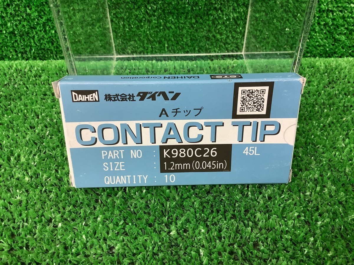 品 DAIHEN ダイヘン Aチップ 1.2mm 45L コンタクトチップ CO2/MAG 溶接用部品 K980C26 10本×3箱セット ...