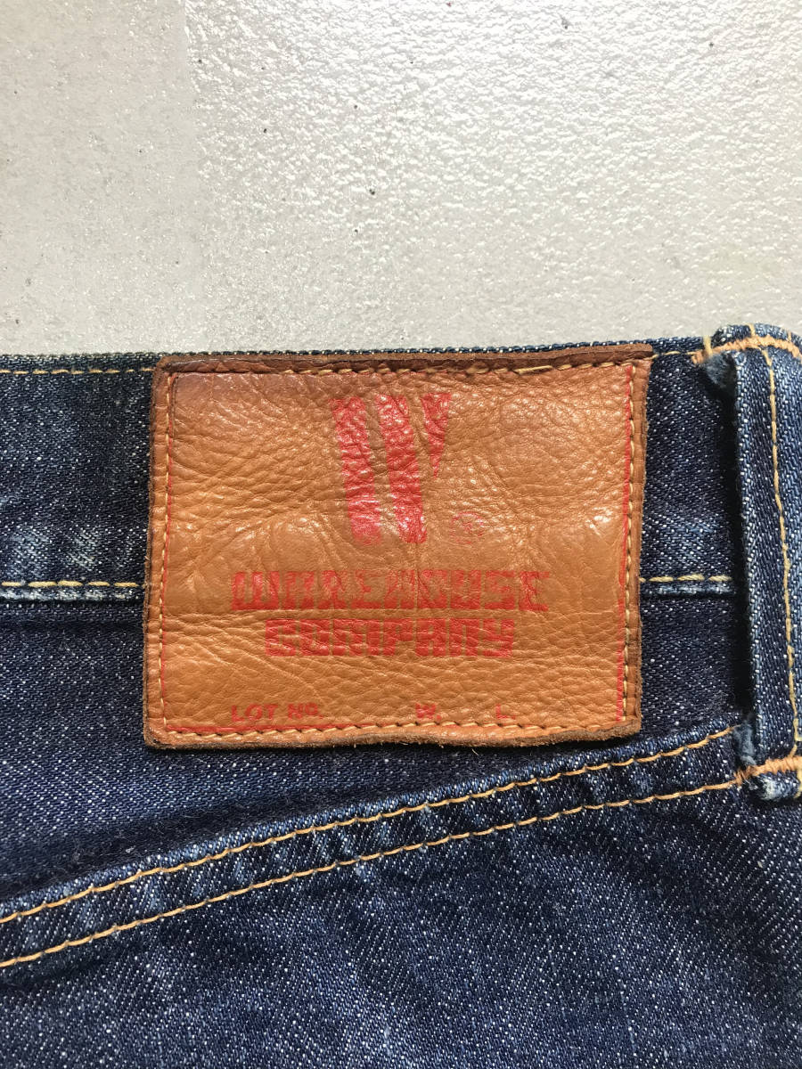 超レア 初期 WAREHOUSE ウエアハウス lot. 1001限界染 デニムパンツ ジップフライ 旧革パッチ1998-2003年 1001XX(ジーンズ)｜売買されたオークション情報 ...