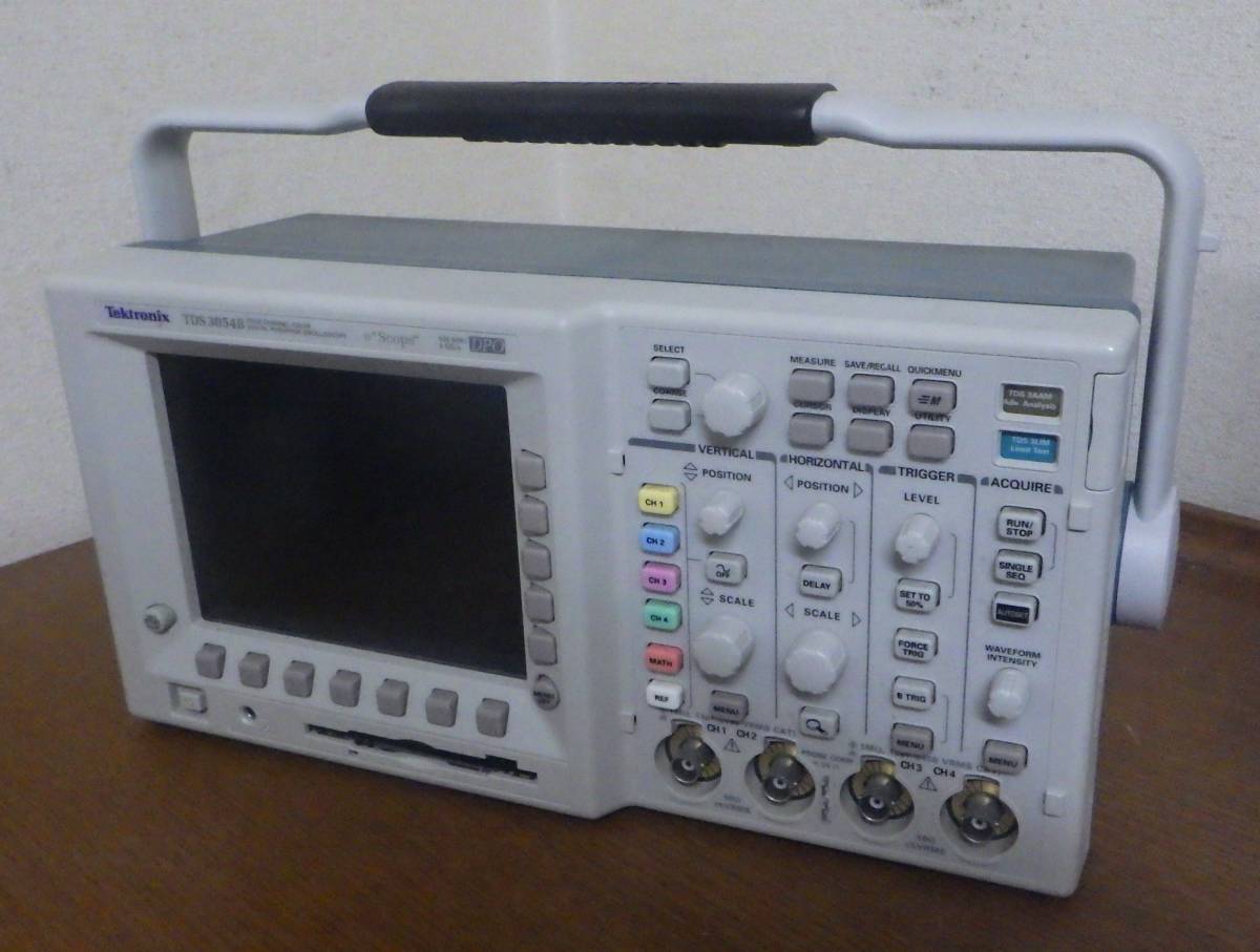 テクトロニクス Tektronix 4ch COLOR DIGITAL PHOSPHOR OSCILLOSCOPE TDS3054B 追加 ...