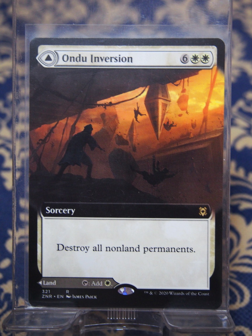 8407/オンドゥの転置/Ondu Inversion/ゼンディカーの夜明け 拡張アート / 英語版(白)｜売買されたオークション情報 ...