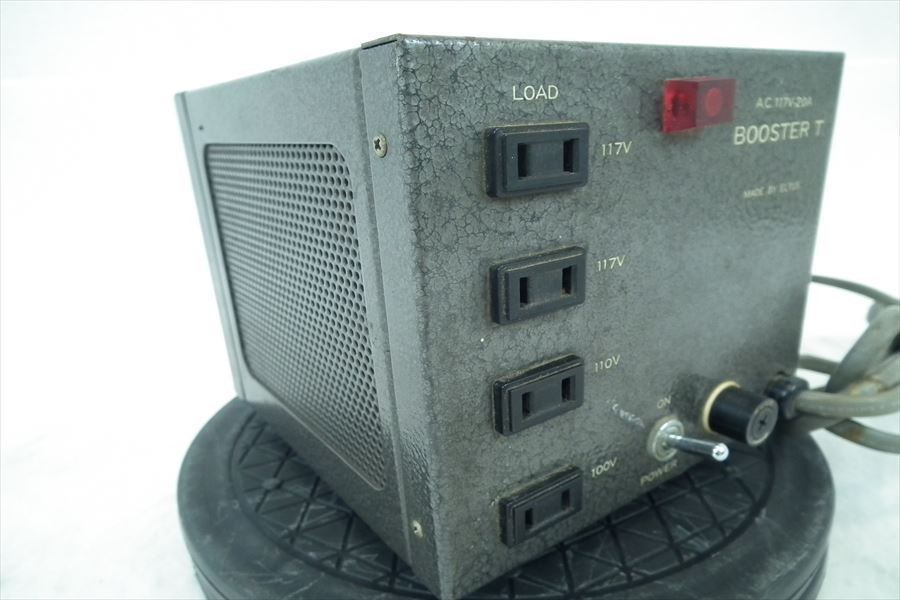 ELTUS エルタス A.C. 117V-20A BOOSTER T 中古 現状品 210807H1370｜家電、AV、カメラ