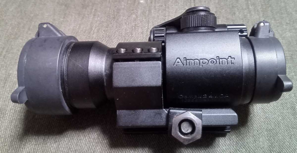 Aimpoint エイムポイント COMP M2 4MOA low マウント キルフラッシュ 付き ドットサイト レプリカ(パーツ)｜売買されたオークション情報、yahooの商品情報を ...