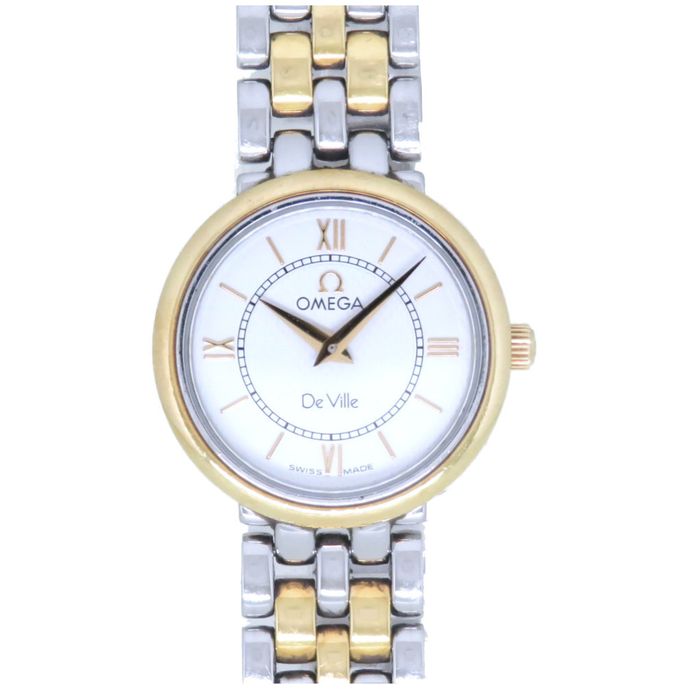 オメガ デビル クオーツ 7374.21.00 腕時計 SS ホワイト 白文字盤 ゴールド/シルバー 0052 OMEGA レディース(デビル)｜売買されたオークション情報、yahooの商品 ...
