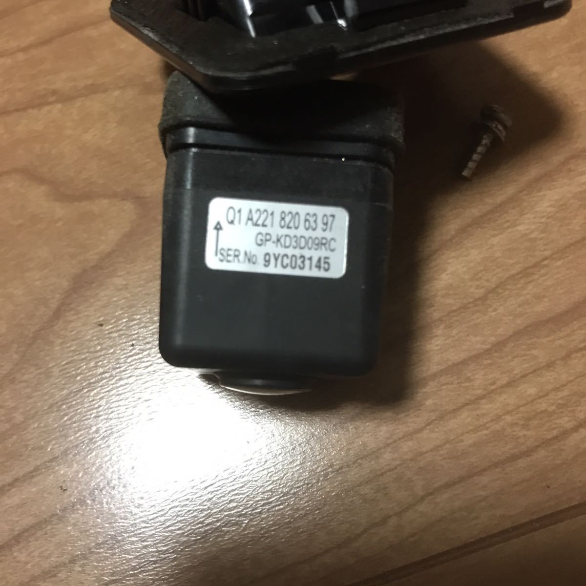 ベンツ W221 後期 純正バックカメラ カメラ S550 S400 品番2218206397 2218203397バックカメラ(メルセデス ...