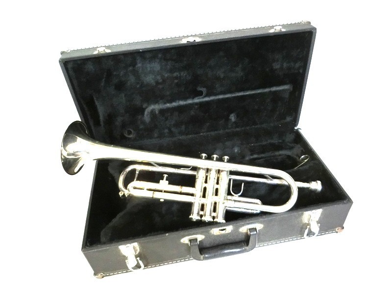 1000円スタート トランペット JUPITER STR-600 714708 ジュピター ケース付き ホビー 金管楽器 吹奏楽 ブラスバンド ...