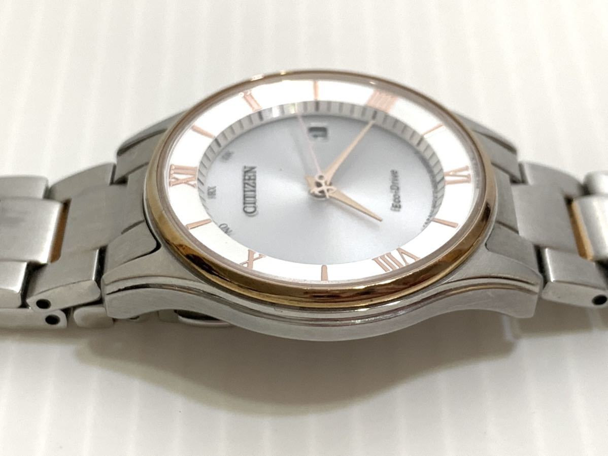 シチズン CITIZEN エコドライブ 電波腕時計 GN-4-S-12 ボーイズ レディース 動ok 2019年 替えコマ 取扱説明書 箱 パールホワイト文字盤(シチズン)｜売買された ...
