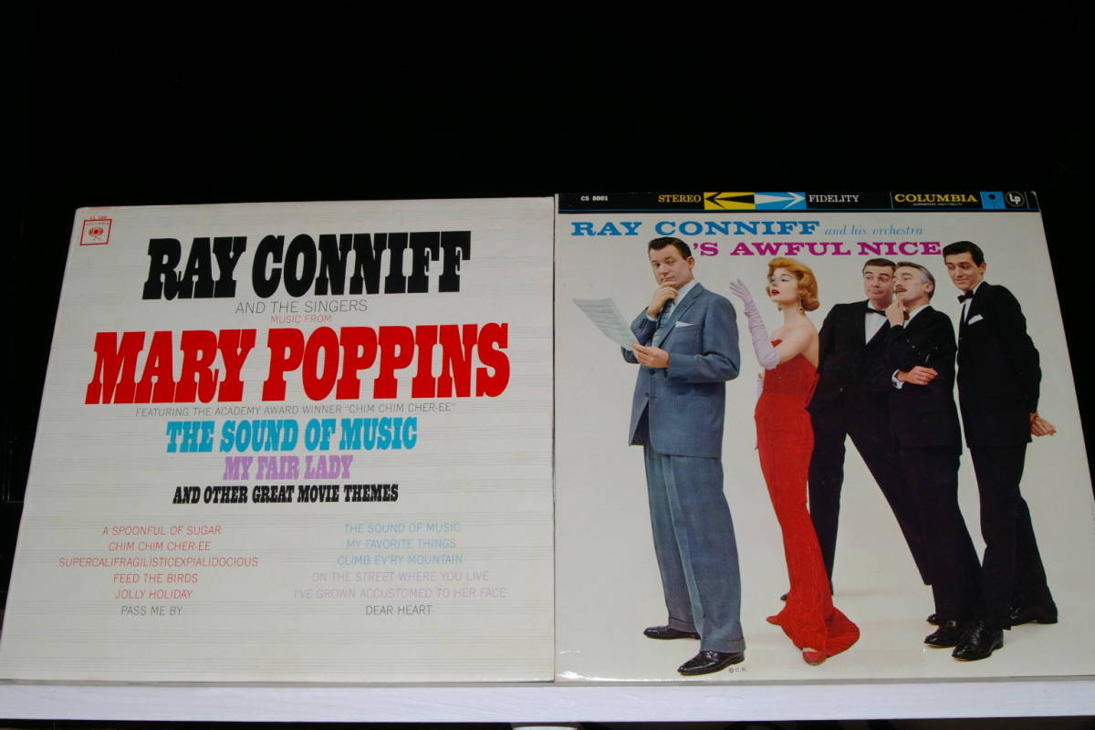 2LPセット レイ コニフ Ray Conniff / Music from Mary Poppins and others & 'S ...