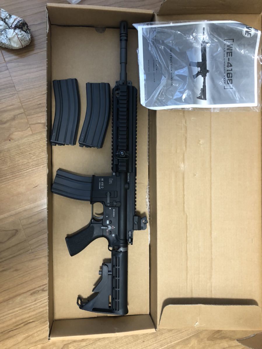 WE HK416 GBB(ガスガン)｜売買されたオークション情報、yahooの商品情報をアーカイブ公開 - オークファン（aucfan.com）
