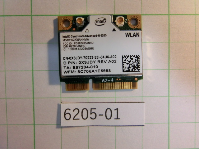 intel Centrino Advanced-N 6205 62205ANHMW 802.11a/b/g/n 管:6205-01(無線LAN ...