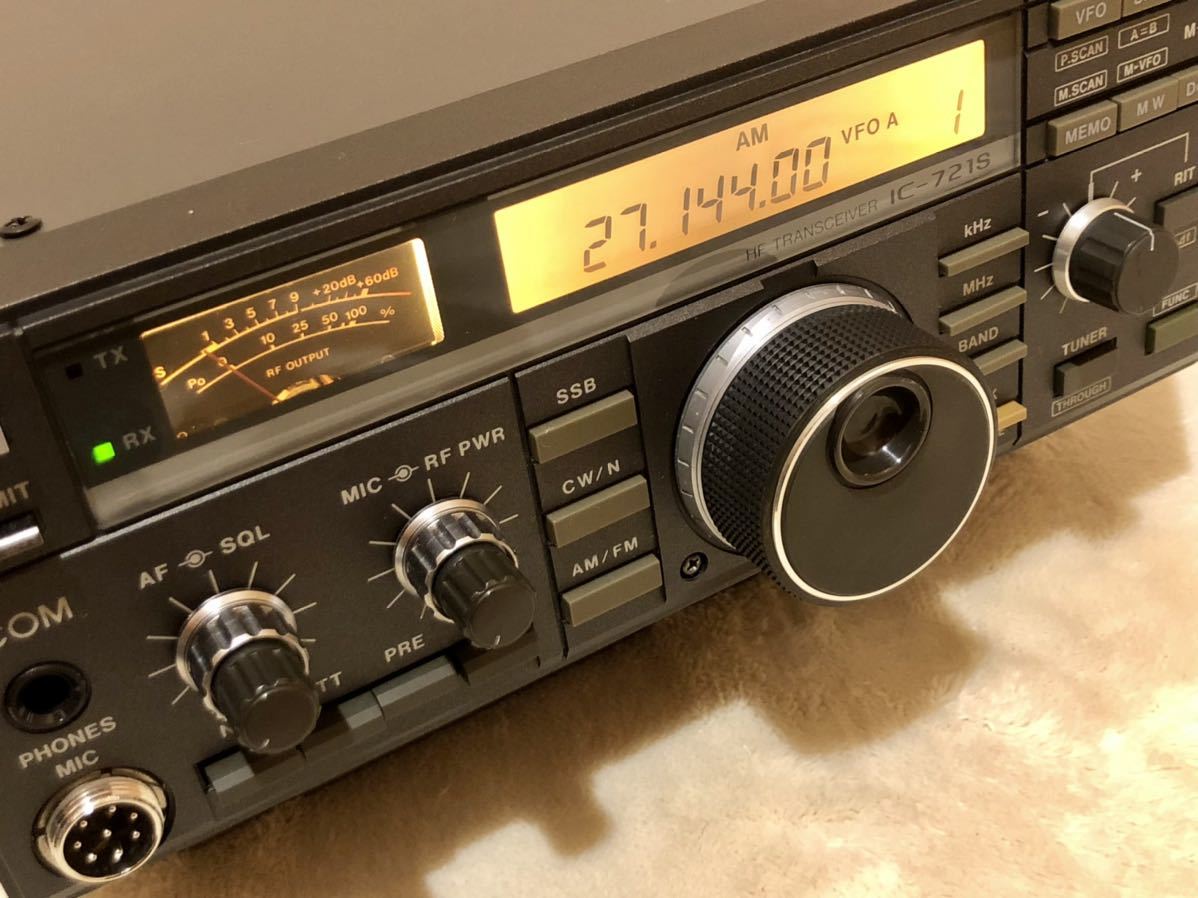 ICOM アイコム HF帯 オールモードトランシーバー IC-721S FM/AMユニット内蔵(固定)｜売買されたオークション情報、yahoo ...