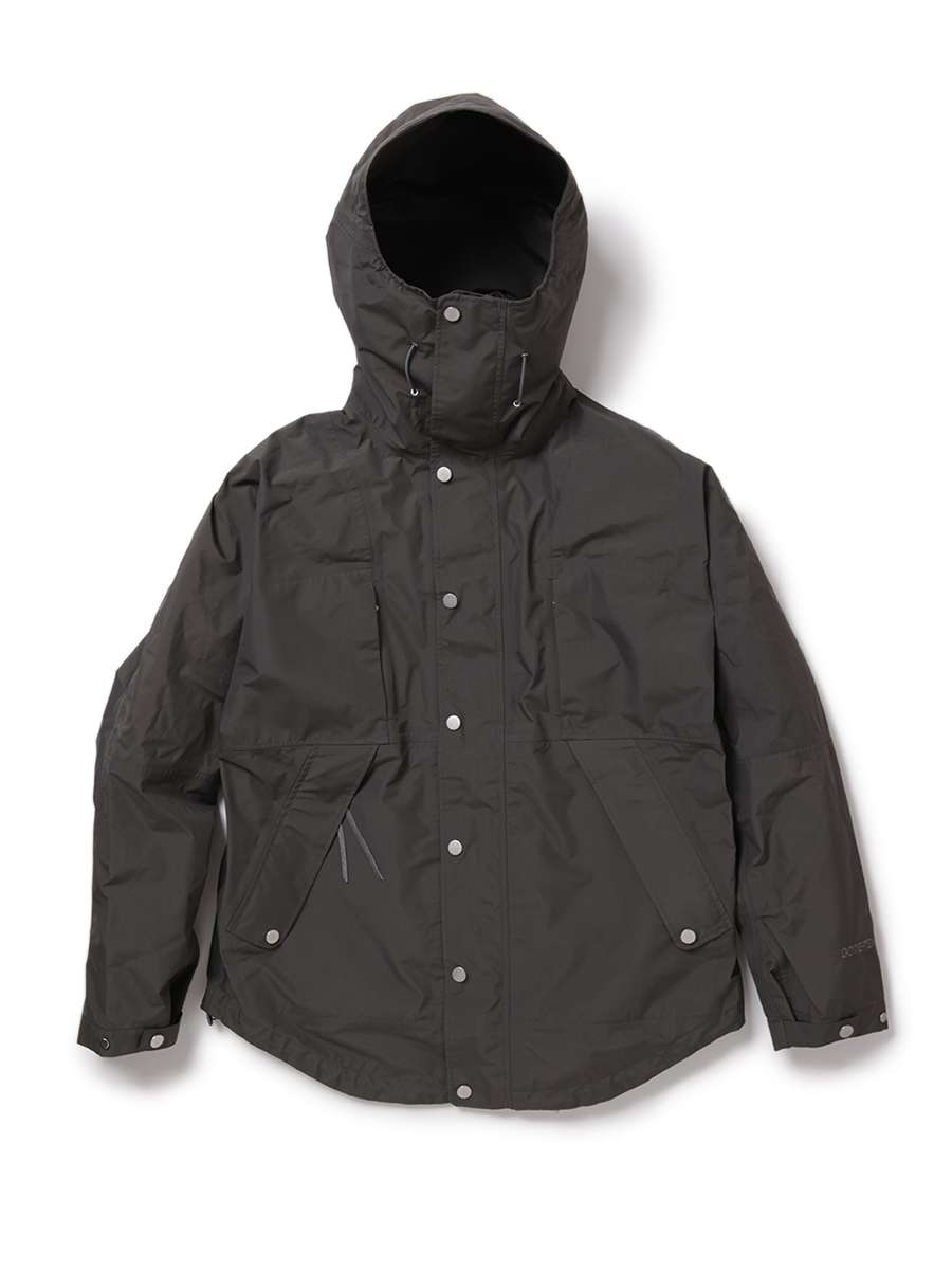 nonnative ノンネイティブ 19ss HIKER HOODED JACKET NYLON RIPSTOP WITH GORE-TEX 2L for GS マウンテンパーカー GREY ...