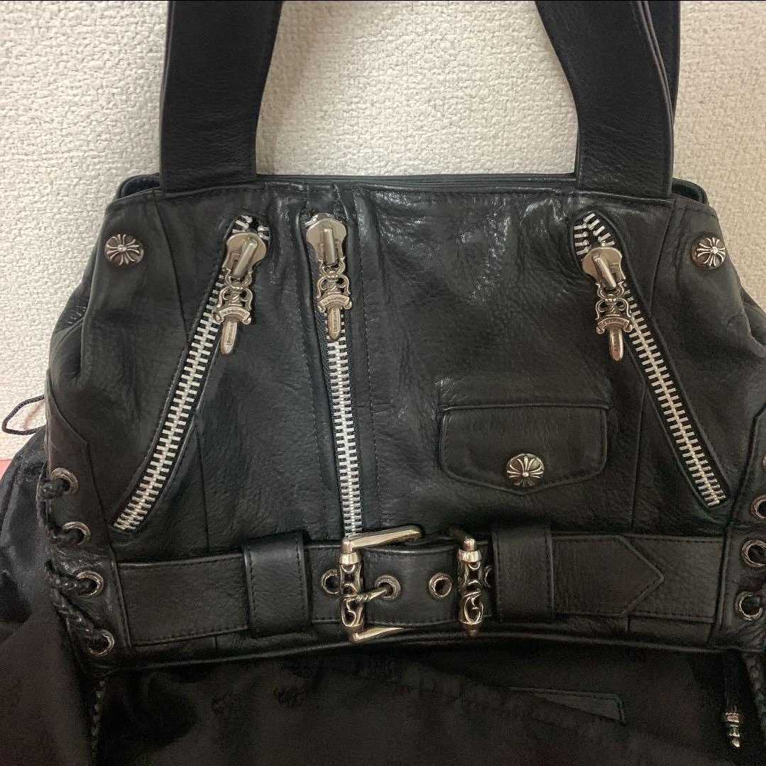 CHROME HEARTSクロムハーツ JJ DEANバッグBLKブラックsmall正規品(かばん、バッグ)｜売買されたオークション情報 ...