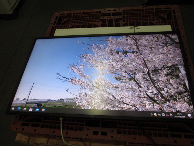 A12643 NEC MultiSync LCD-P463 46型 大型液晶ディスプレイ 簡易チェック済み デジタルサイネージなどの広告表示 ...