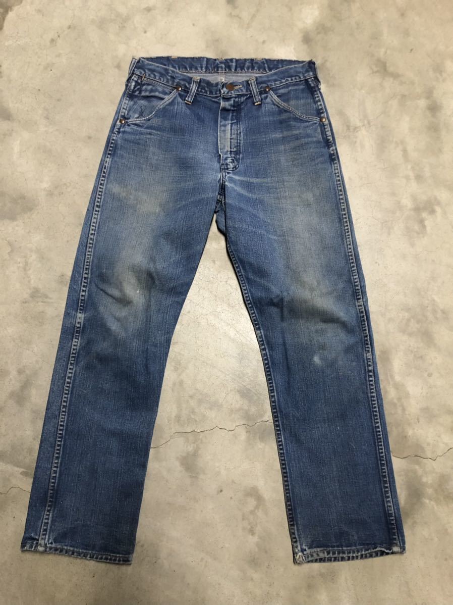 W32 L30 70's USA製 Wrangler 13MWZ ビンテージ デニム パンツ / 11MWZ BLUE BELL 501 ...