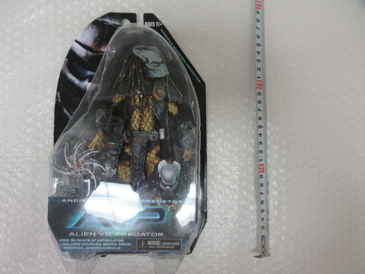 yt54 同梱不可 NECA PREDATORS 7インチアクションフィギュア シリーズ15 エンシェント ウォーリアー プレデター ANCIENT WARRIOR PREDA(プレデター ...