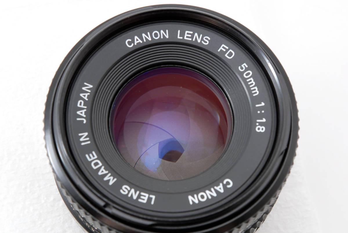 良品 Exc+4 Canon New FD 50mm f/1.8 NFD Prime MF Standard Lens キヤノン A0505@6J(キヤノン)｜売買されたオークション情報 ...