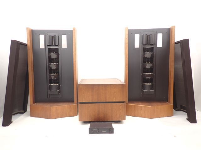 部品取り ESS Labs ハイルドライバー搭載大型スピーカー/サブウーファー Transar ATD ペア /TRAN II 配送/直渡可 ...