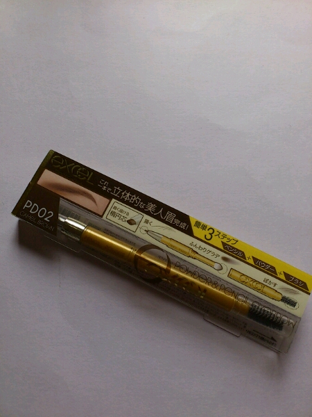 サナ エクセル パウダー＆ペンシルアイブロウEX PD02(アイブロウペンシル)｜売買されたオークション情報、yahooの商品情報をアーカイブ公開 - オークファン（aucfan.com）