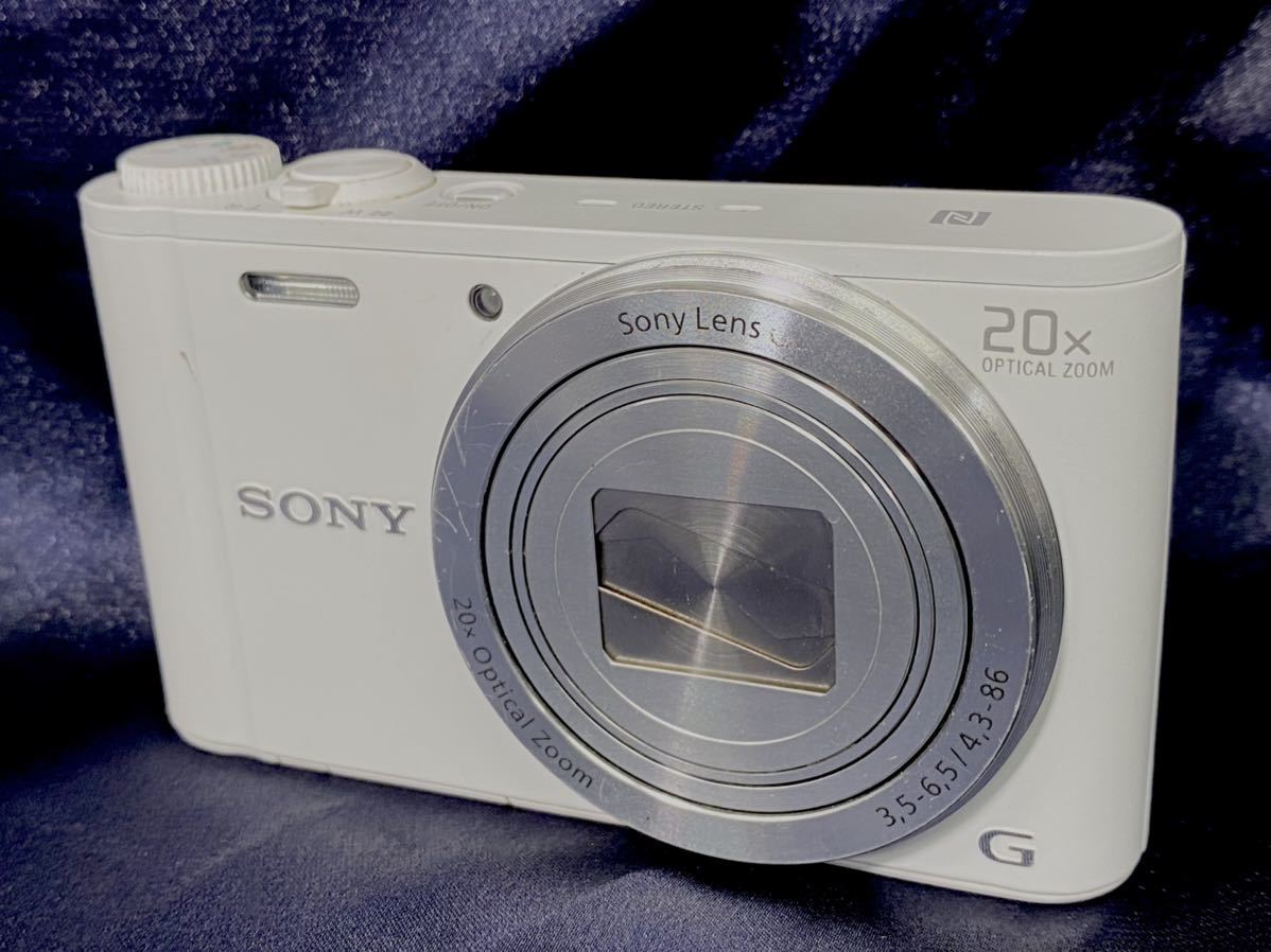 SONY DSC-WX350 デジタルカメラ Cyber-shot ソニー Wi-Fi 20x OPTICAL ZOOM AVCHD ...