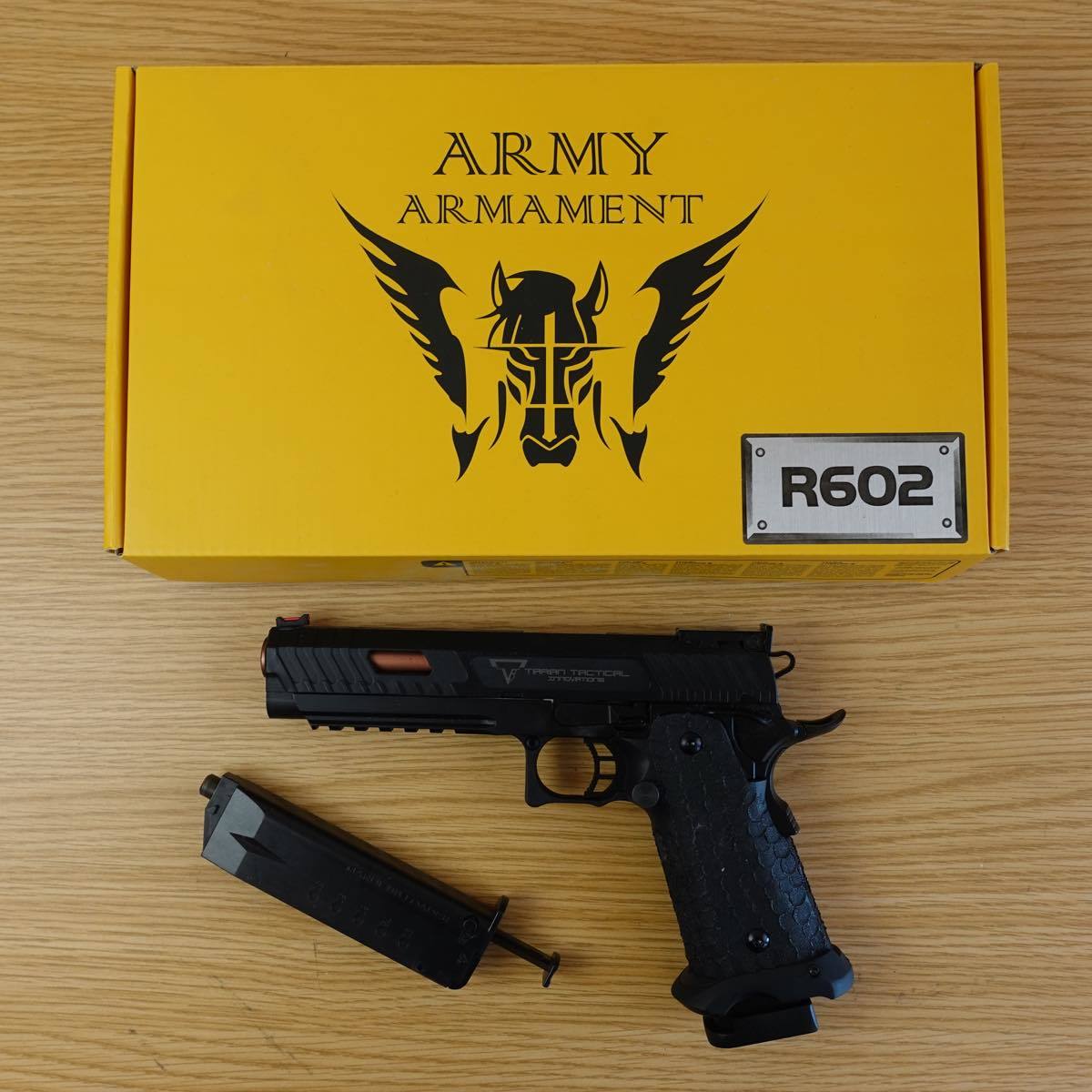 ARMY ARMAMENT R602 ガスガン #4365(ガスガン)｜売買されたオークション情報、yahooの商品情報をアーカイブ公開 - オークファン（aucfan.com）