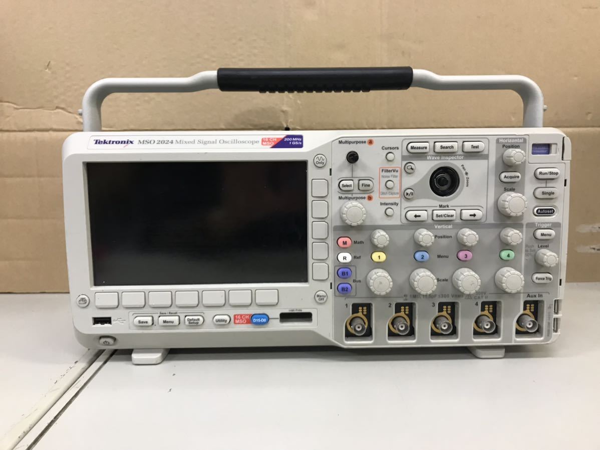 Tektronix MSO 2024 MSO2024 Mixed Signal Oscilloscope オシロスコープ P6316 16CH ...