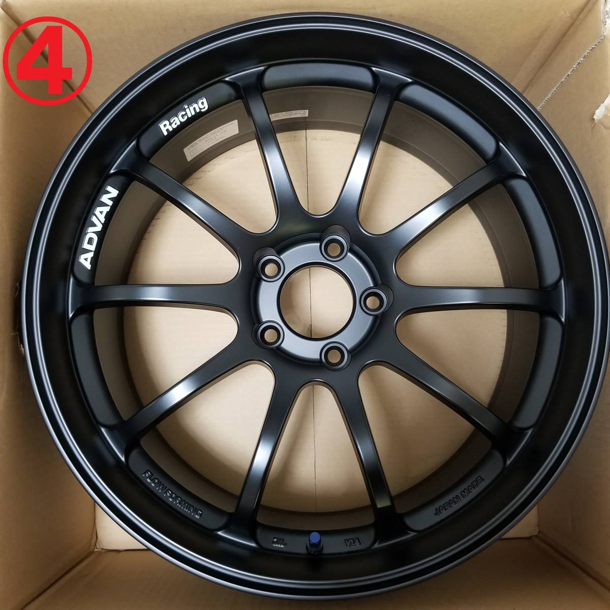 19インチ 8.5J +38 PCD114.3 ADVAN Racing RS-D アドバン インプレッサ WRX STI GRB GVB ...