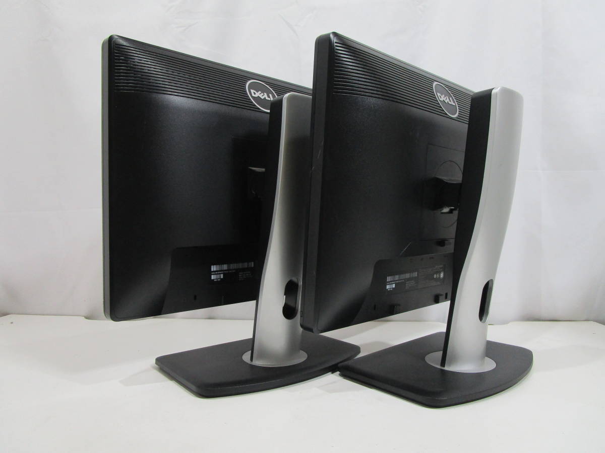 DELL P1913Sb 19インチ液晶モニタ 2台セット 縦90度左右45度角度調節可能 管理番号L-2220/2221(19インチ ...