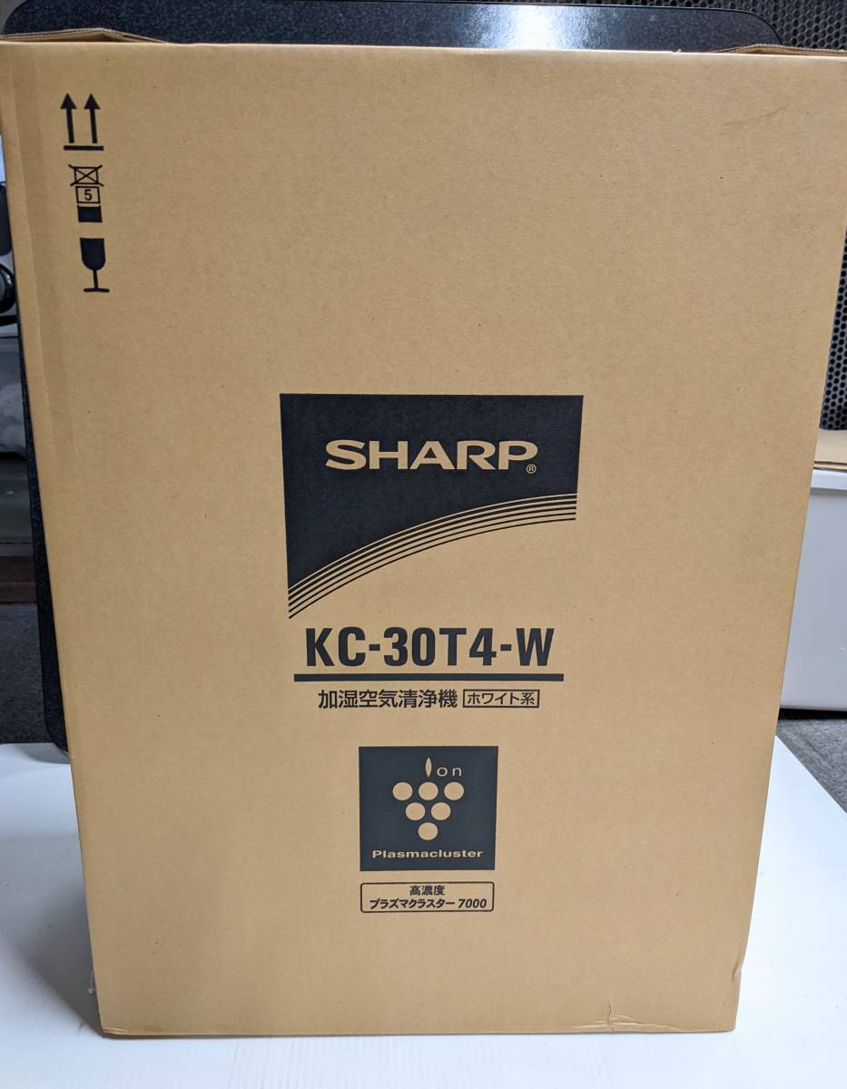 SHARP シャープ 加湿空気清浄機 KC-30T4-W ホワイト系 2014年製 プラズマクラスター(シャープ)｜売買されたオークション情報、yahooの商品情報をアーカイブ公開 ...