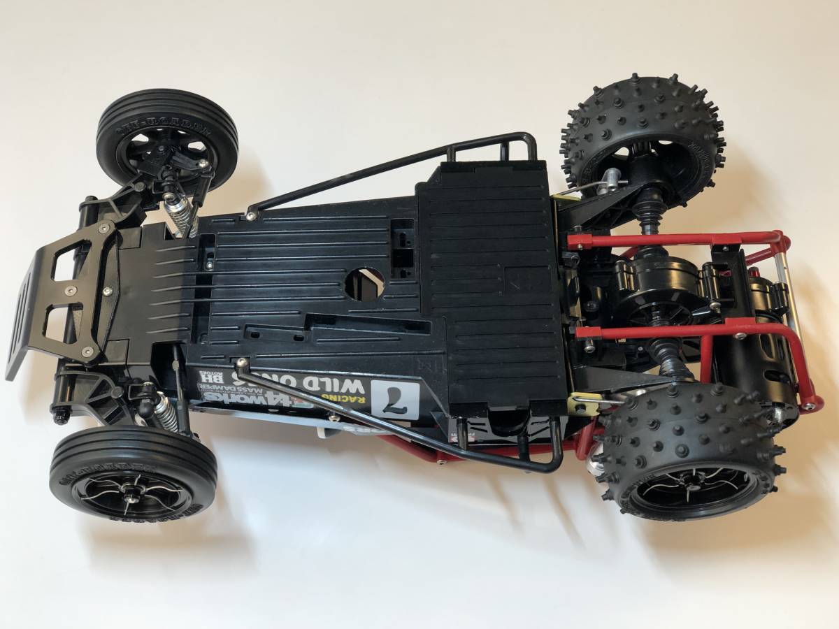 タミヤ 復刻版 ワイルドワン t4works blockhead motors フルカスタム デッドストック F.R.スタビ チタンビス アタックバギー キット 付属品(田宮模型)｜売買された ...