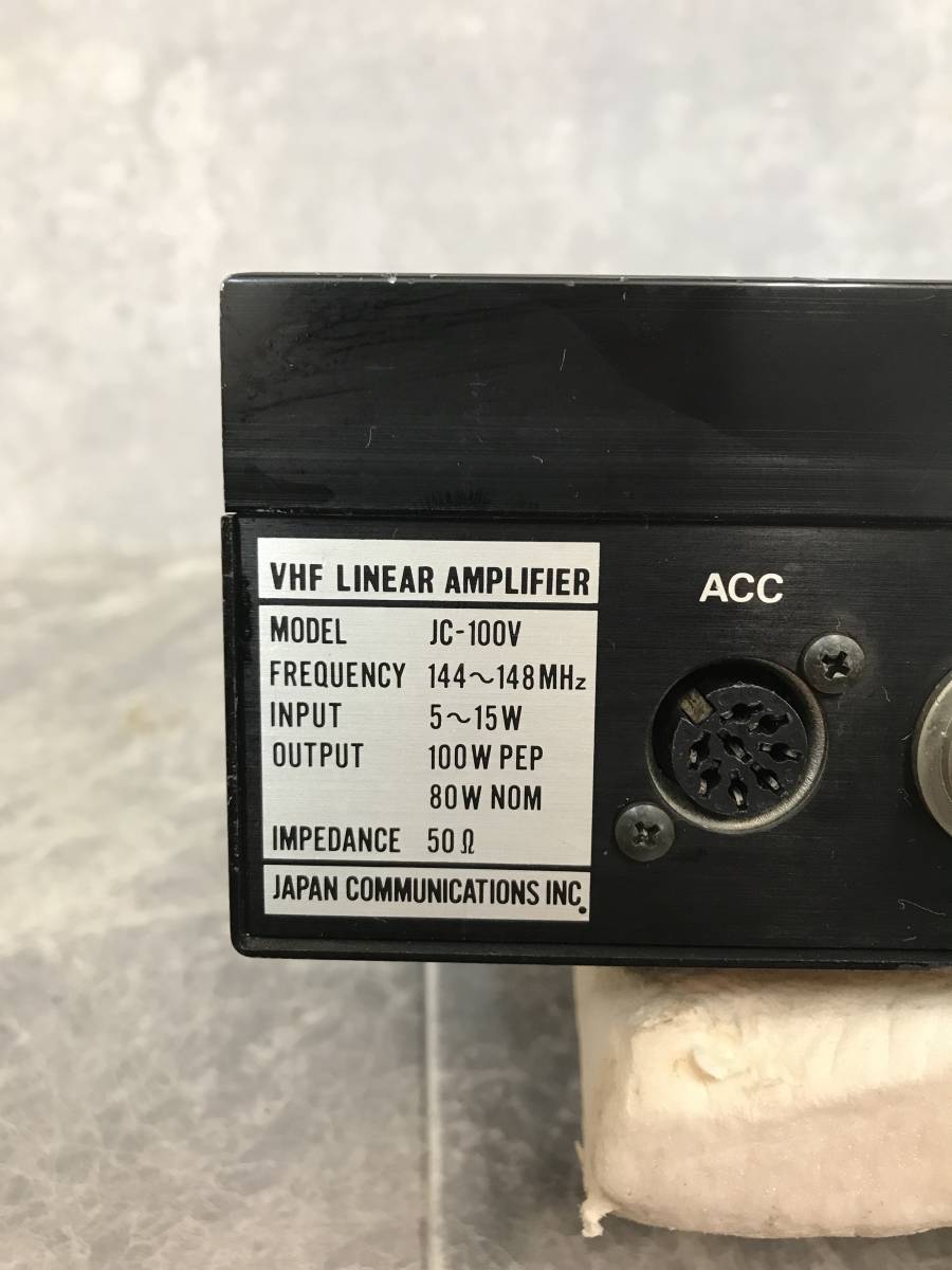 Tokki JC-100V 2m 144MHz VHF LINEAR AMPLIFIER(アクセサリ)｜売買されたオークション情報、yahoo ...