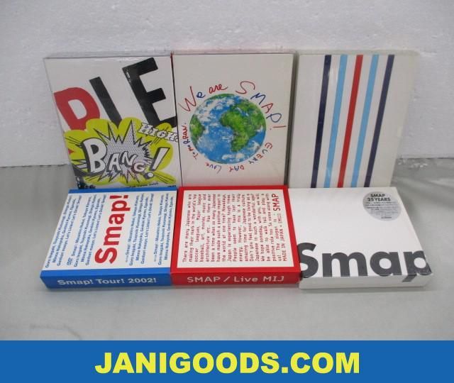 SMAP CD/DVDセット GIFT of SMAP CONCERT'2012/Smap Tour 2002 /We are SMAP 等 ...