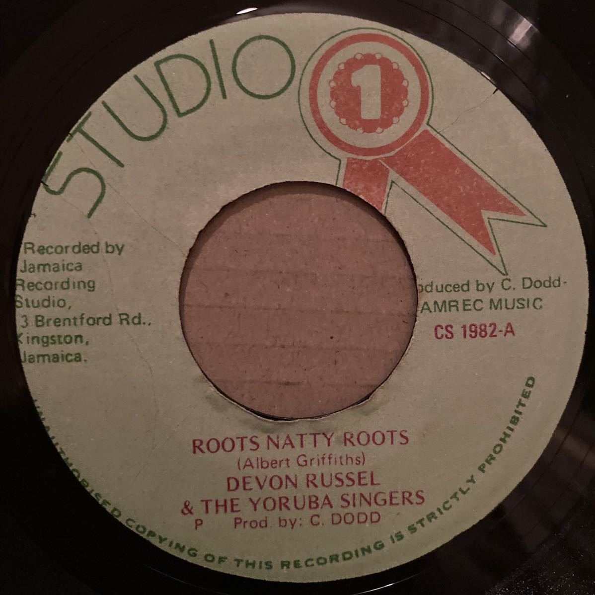激レアオリジナル盤 Devon Russel - Roots Natty Roots / killer roots studio one ...
