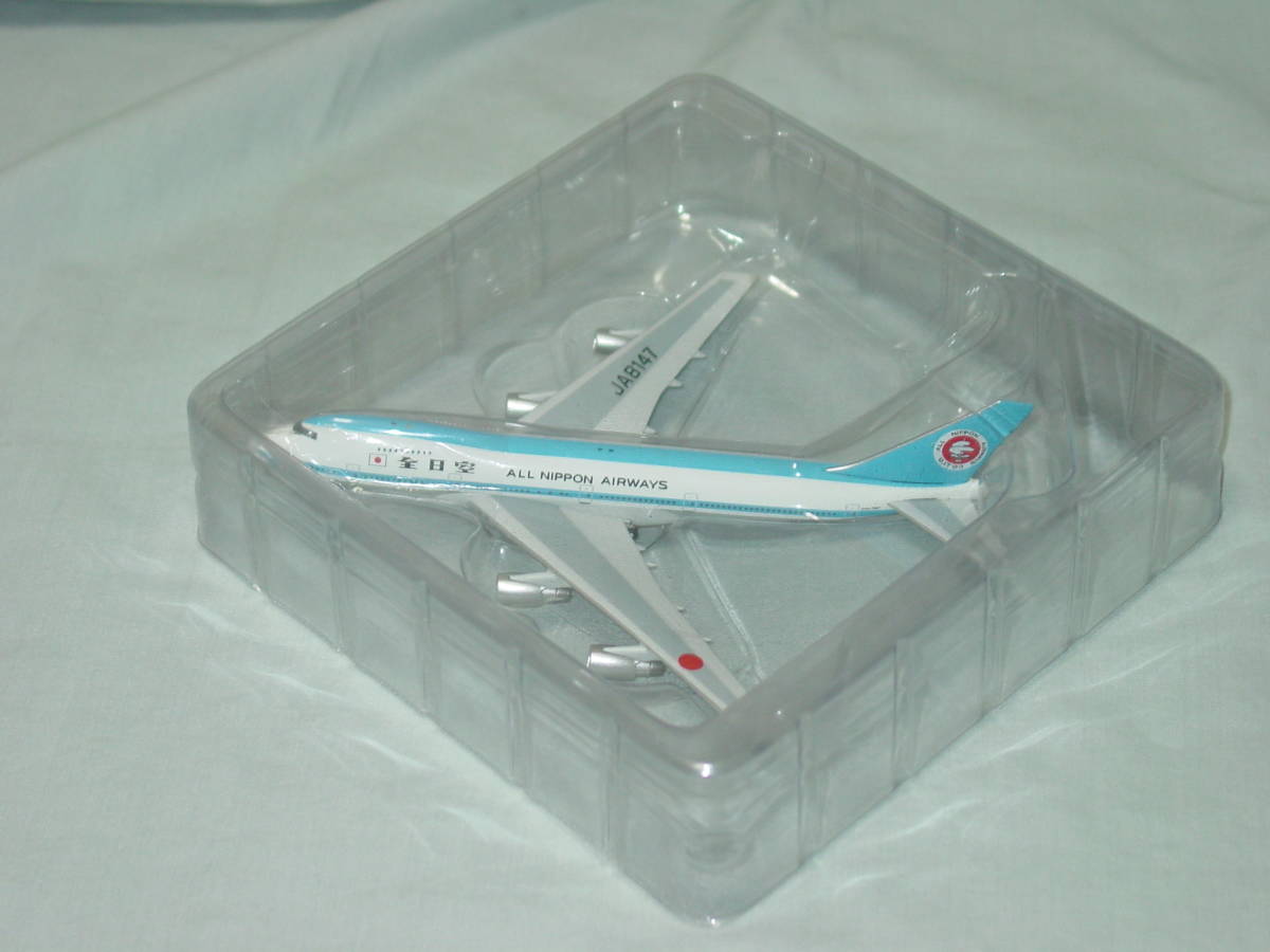 ジャンク品 1/400 全日空 ANA B747SR モヒカン塗装 旧塗装 JA8147 B747 メーカ不明 ボーイング747 B4(民間 ...