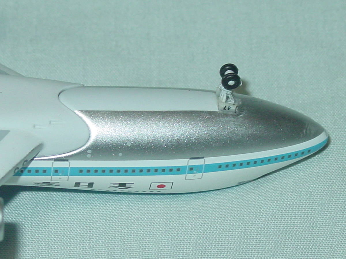 ジャンク品 1/400 全日空 ANA B747SR モヒカン塗装 旧塗装 JA8147 B747 メーカ不明 ボーイング747 B4(民間 ...