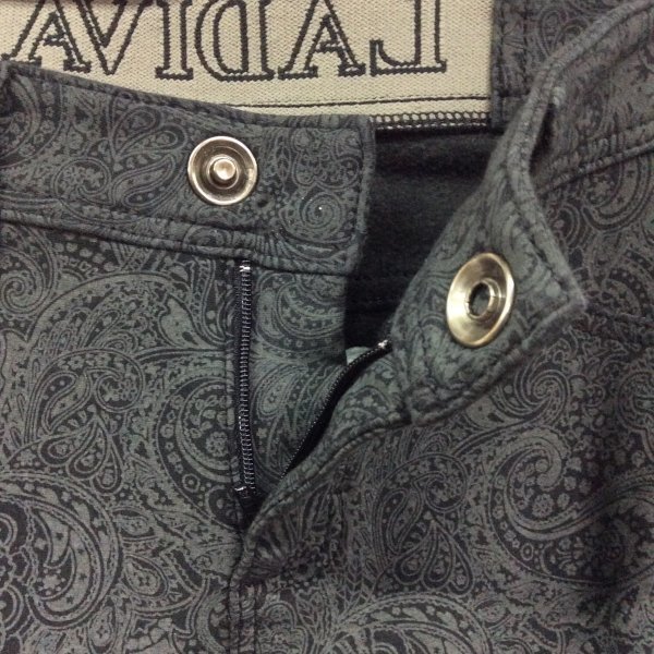 EDWIN エドウィン SOMETHING サムシング LADIVA ラディーバ ストレッチ イージー パンツ ペイズリー レディース ブラック サイズ M L506(ボトムス)｜売買された ...