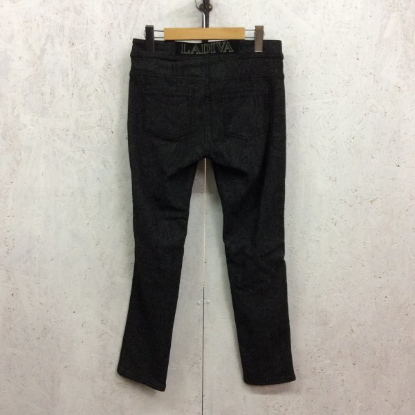 EDWIN エドウィン SOMETHING サムシング LADIVA ラディーバ ストレッチ イージー パンツ ペイズリー レディース ブラック サイズ M L506(ボトムス)｜売買された ...