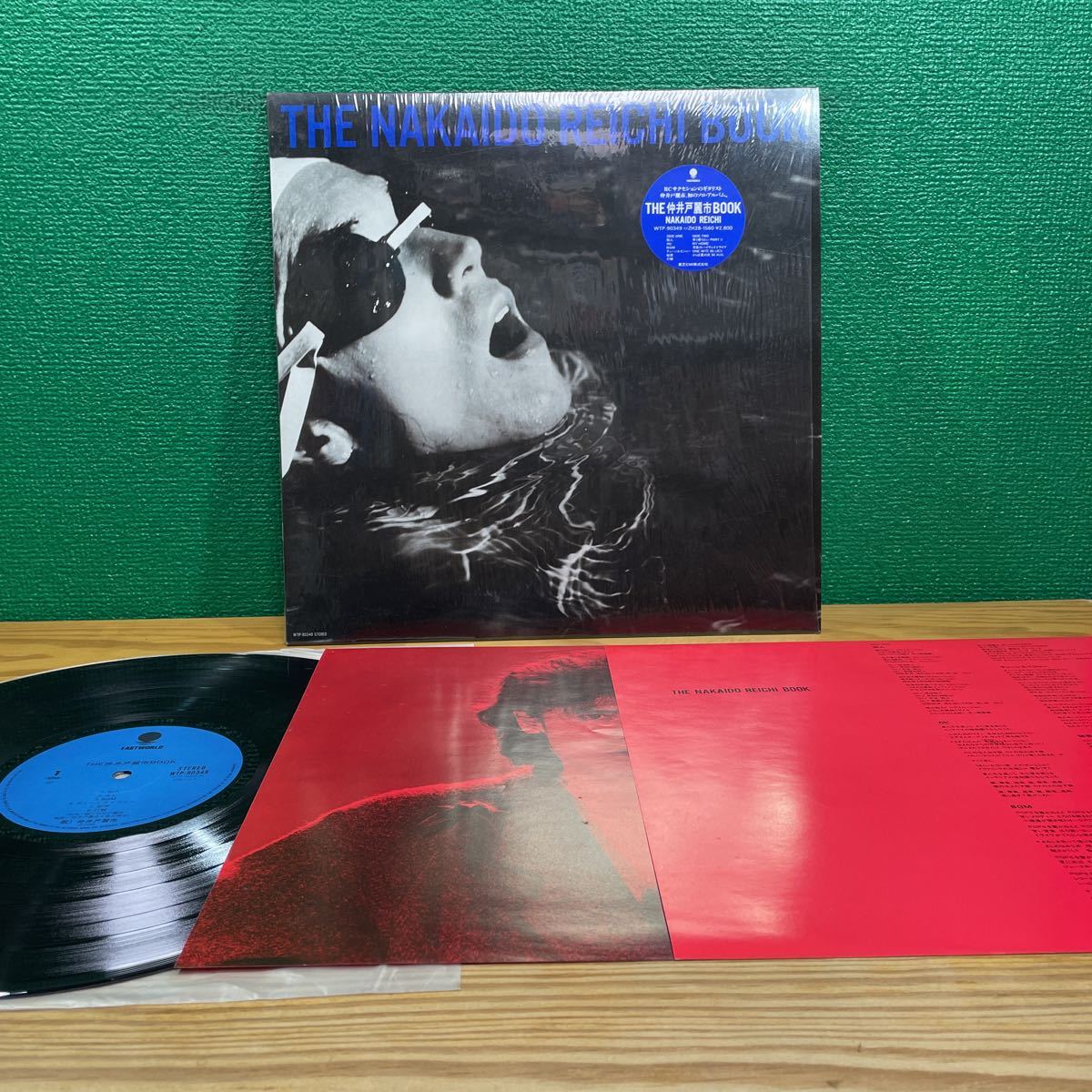 LP シュリンク付 仲井戸麗市 THE NAKAIDO REICHI BOOK WTP-90349 RCSUCCESSION 仲井戸麗市 RC ...