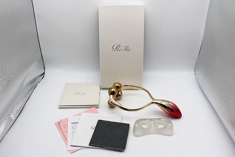 MTG ReFa DOUBLE RAY リファダブルレイ レッド RF-SS2343B-P 元箱あり 良品(美顔ローラー)｜売買されたオークション情報、yahooの商品情報をアーカイブ公開 ...