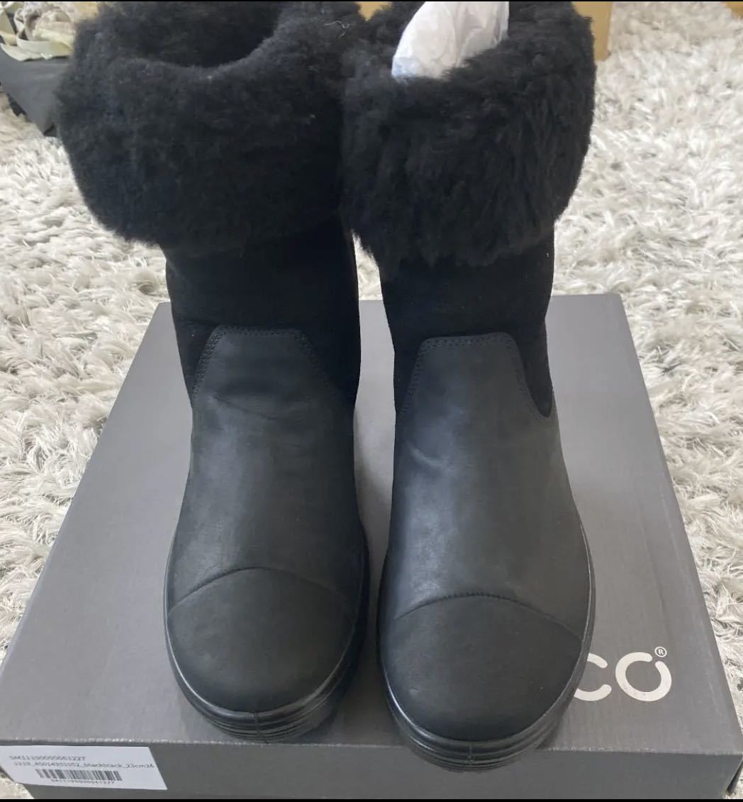 ecco エコームートンブーツ 23㎝(23.0cm)｜売買されたオークション情報、yahooの商品情報をアーカイブ公開 - オークファン（aucfan.com）