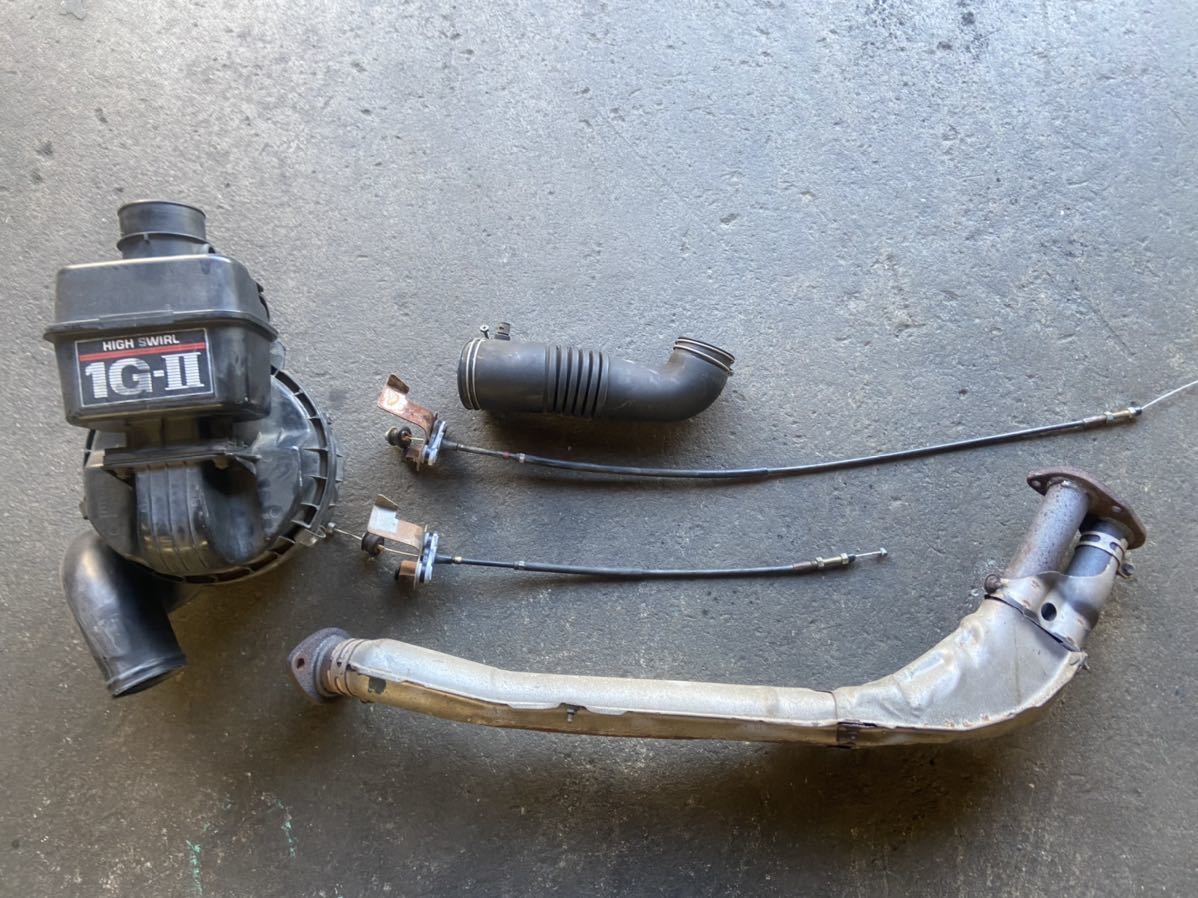 GX71 1G EU エアクリ フロントパイプ アクセルワイヤー2本(トヨタ用)｜売買されたオークション情報、yahooの商品情報をアーカイブ ...