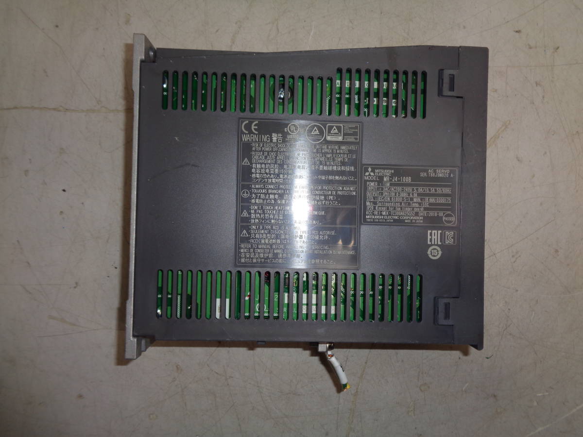 MK3988 MITSUBISHI/三菱 MR-J4-100B サーボアンプ(その他)｜売買されたオークション情報、yahooの商品情報を ...