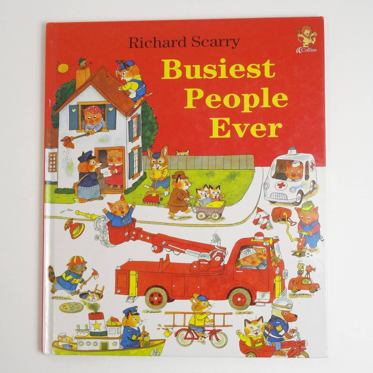 リチャードスキャリー スカーリーおじさんのはたらく人たち Busiest People Ever Richard Scarry 洋書絵本 英語 ...