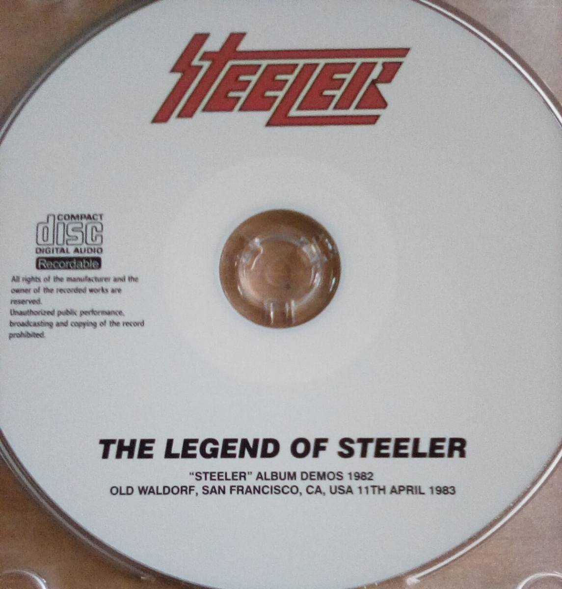 STEELER / THE LEGEND OF STEELER 1982年のデモと1983年のライブ(Yngwie Malmsteen)｜売買 ...
